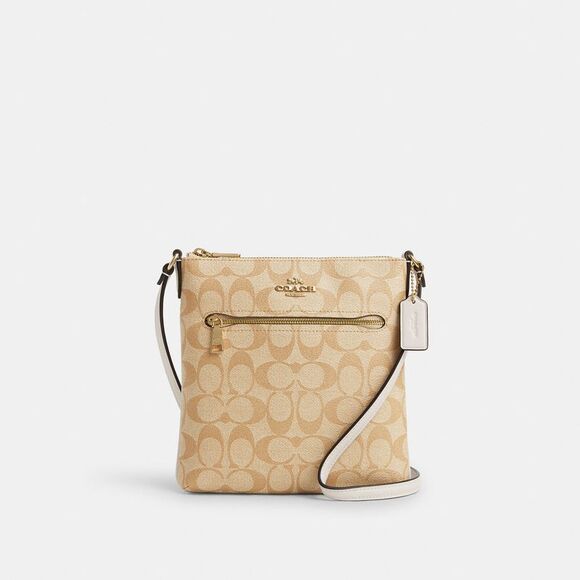 Coach | Bags | Nwt Coach Outlet Mini Rowan File Bag In Signature Canvas ...